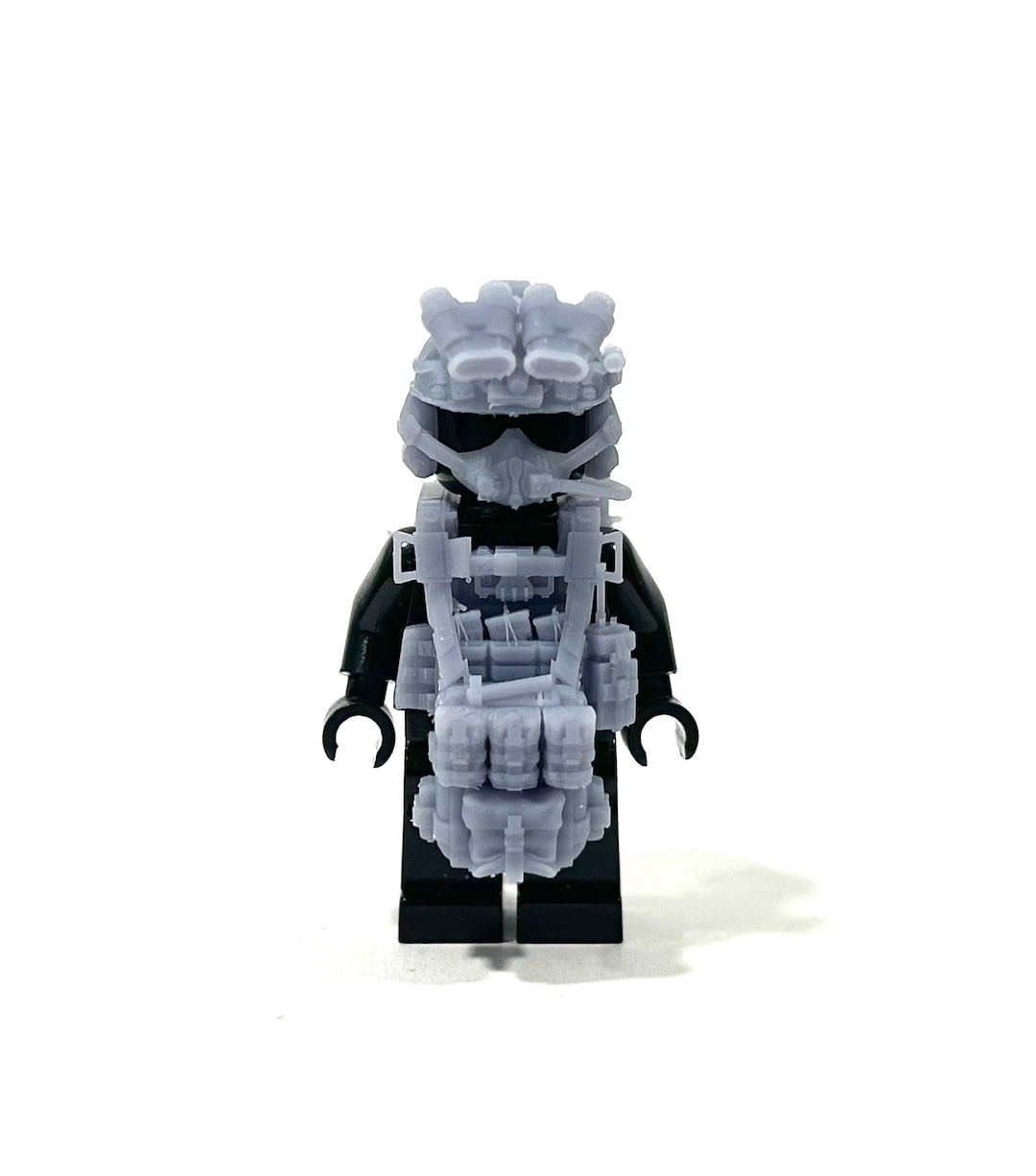 Brickraidz Tactical HALO Jumper V1 for Minifigures Modern Combat ...