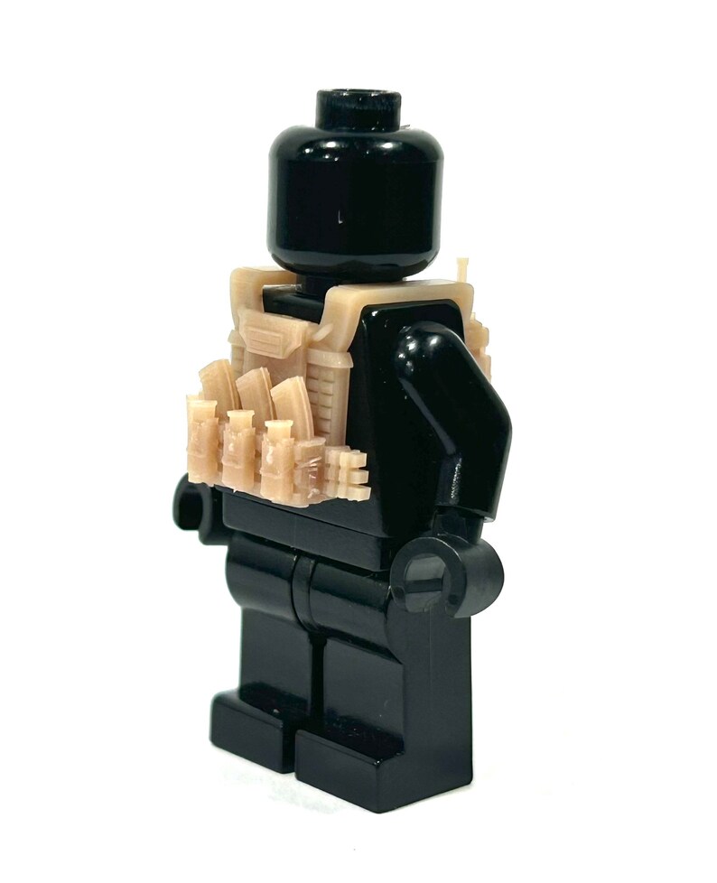 Brickraidz Tactical Plate Carrier V1 for Minifigures Modern Combat ...