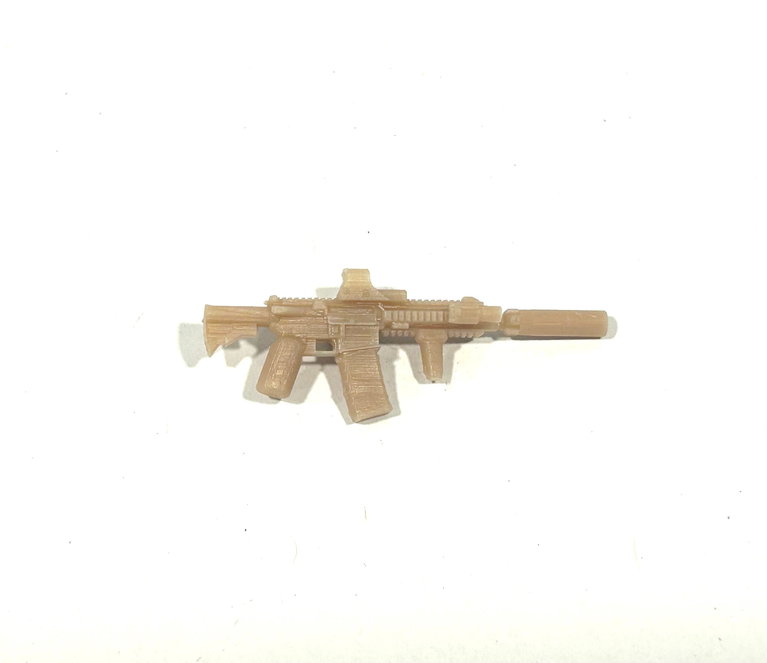 Brickraidz HK416 Rifle for Minifigures Modern Combat Mission Weapons ...