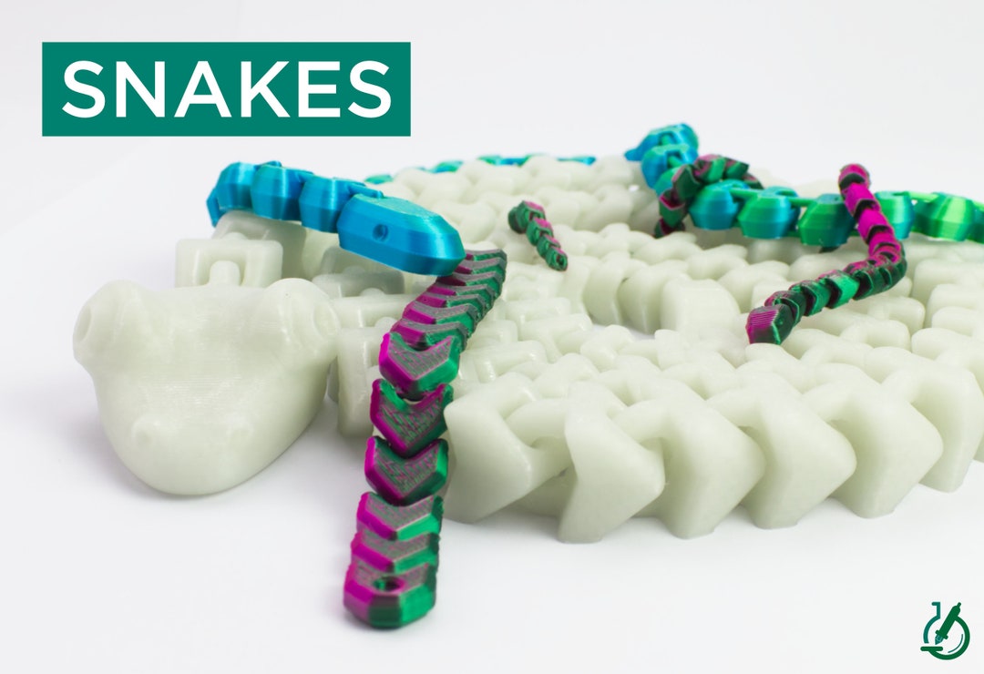 Articulated Snake Fidget Toys - Etsy