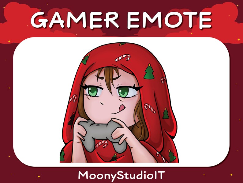 Gamer Emote Blanket // Controller Gaming Customised Emote Discord ...