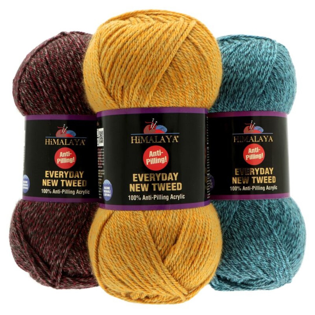 Himalaya Everyday New Tweed Yarn,himalaya Yarn,knitting Yarn,wool Yarn ...