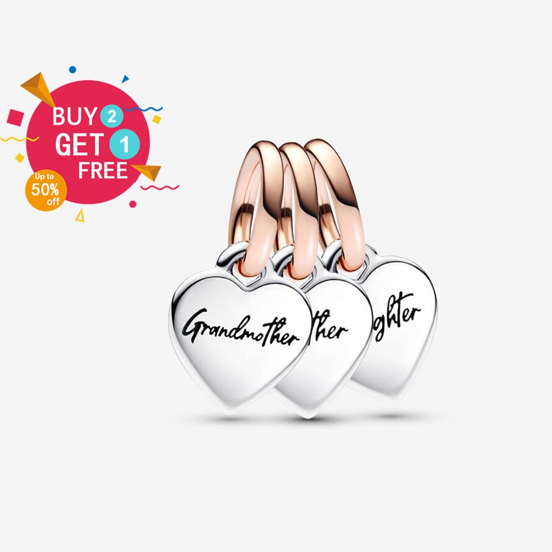 Two-tone Splittable Family Generation of Hearts Triple Charm - Etsy UK
