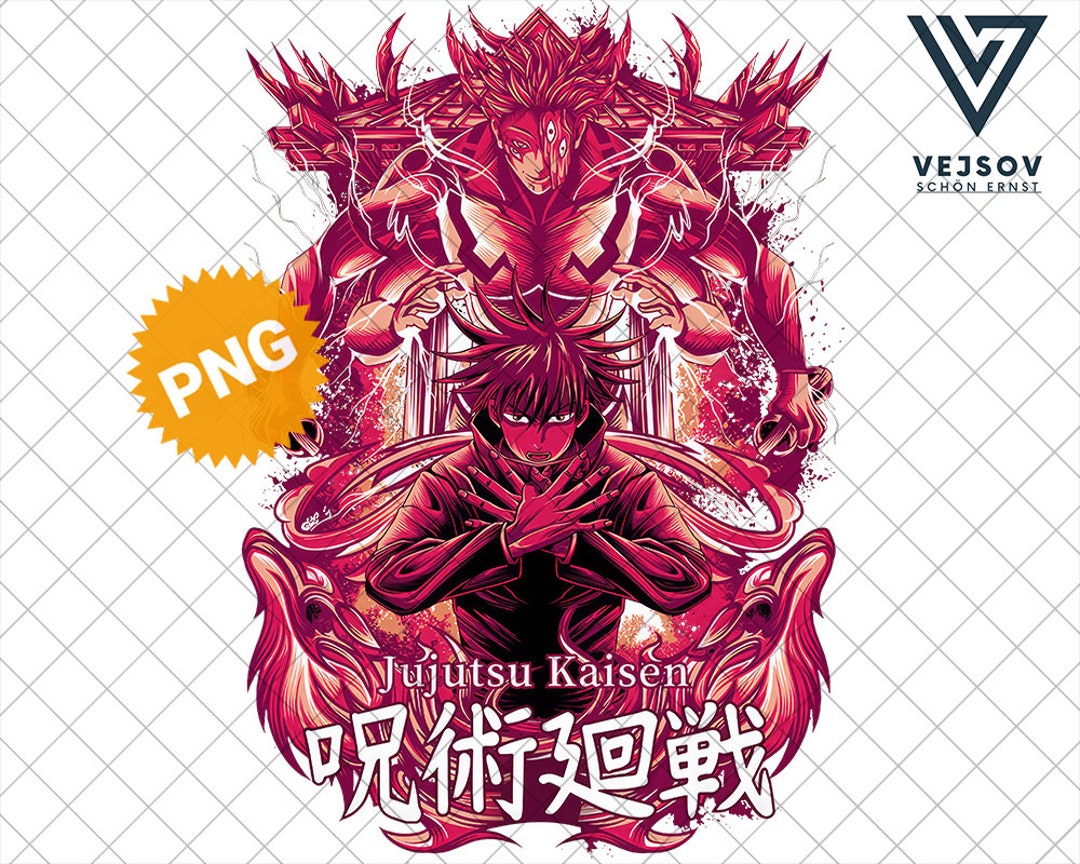 Sukuna X Megumi PNG Anime Digital PNG Anime Manga Digital - Etsy