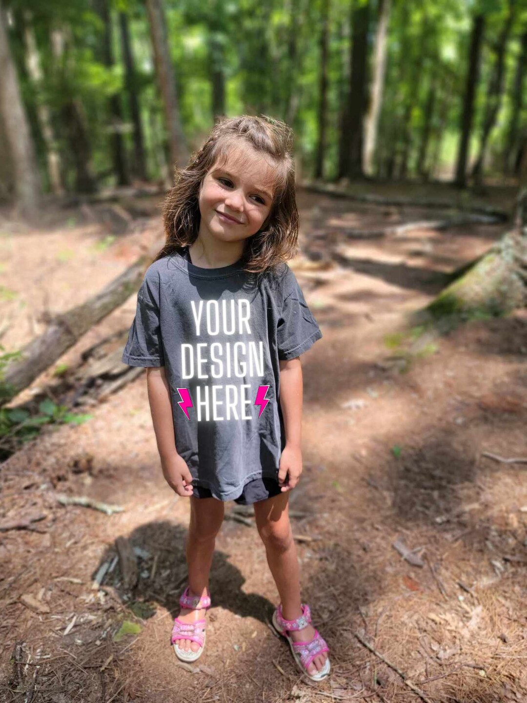 Kids Mockup, Kids Tshirt Mockup, Kids Mountain Mockup, Kids Forest ...