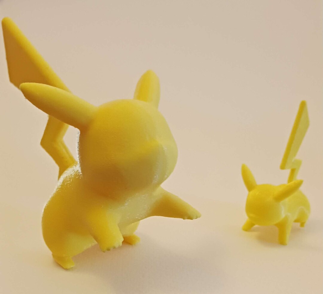 Pikachu 3D Printed Pokémon Figure - Etsy Australia