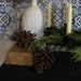 Rusted Pine Cone Sculpture - Adorn Your Home and Space , Unique Metal ...