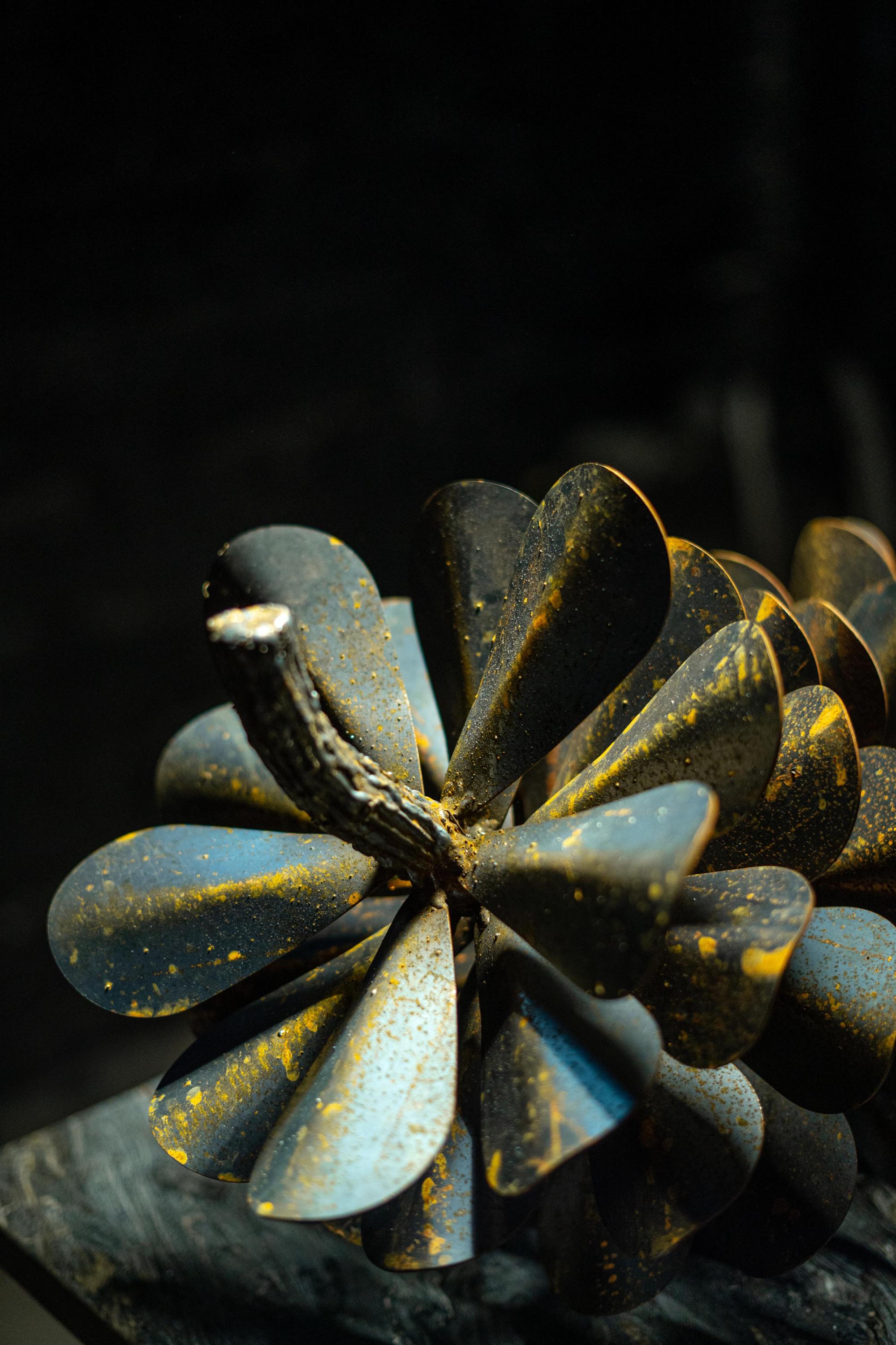 Two Pine Cones Corten Sculptures , Garden Art, Garden Decorations ...
