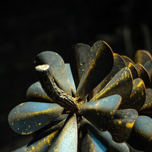 Rusted Pine Cone Sculpture - Adorn Your Garden, Unique Metal Sculpture ...