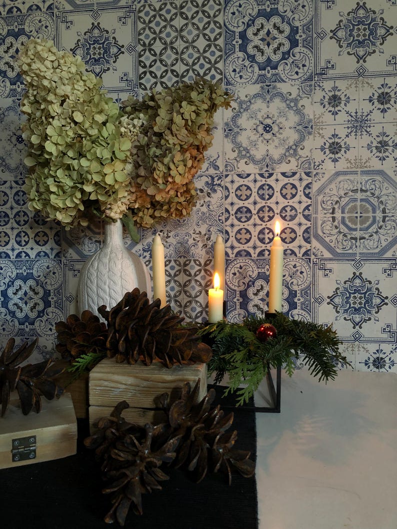 Rusted Pine Cone Sculpture - Adorn Your Home and Space , Unique Metal ...