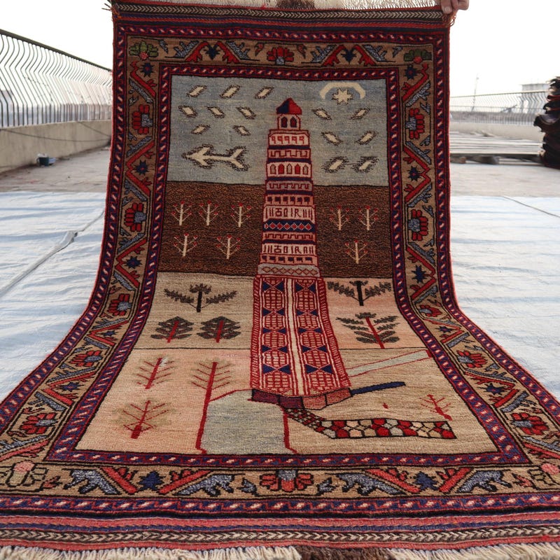 Pictorial Rug - Etsy