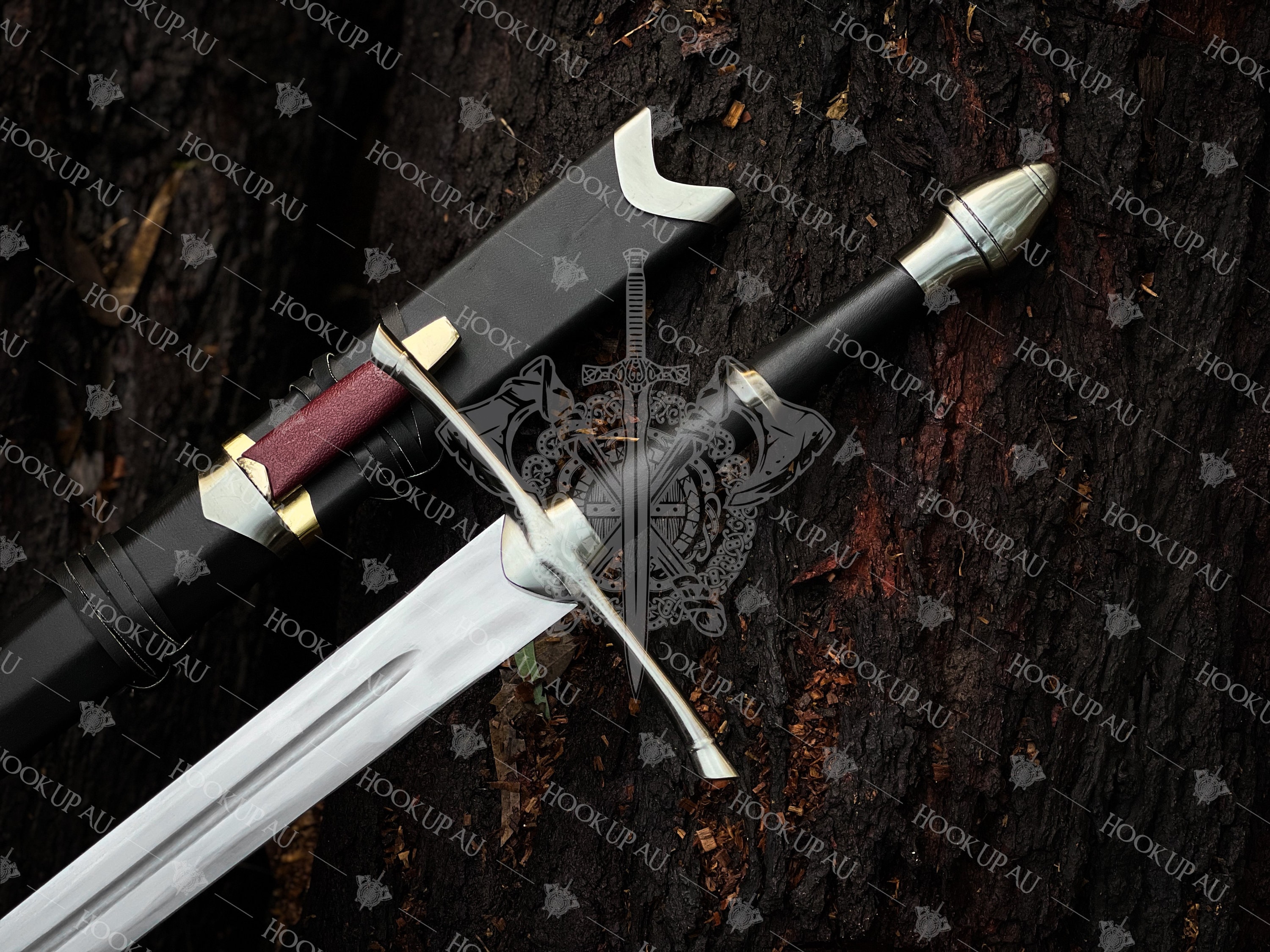 Monogram Sword, Custom Sword, Personalized Sword, Engraved Sword ...