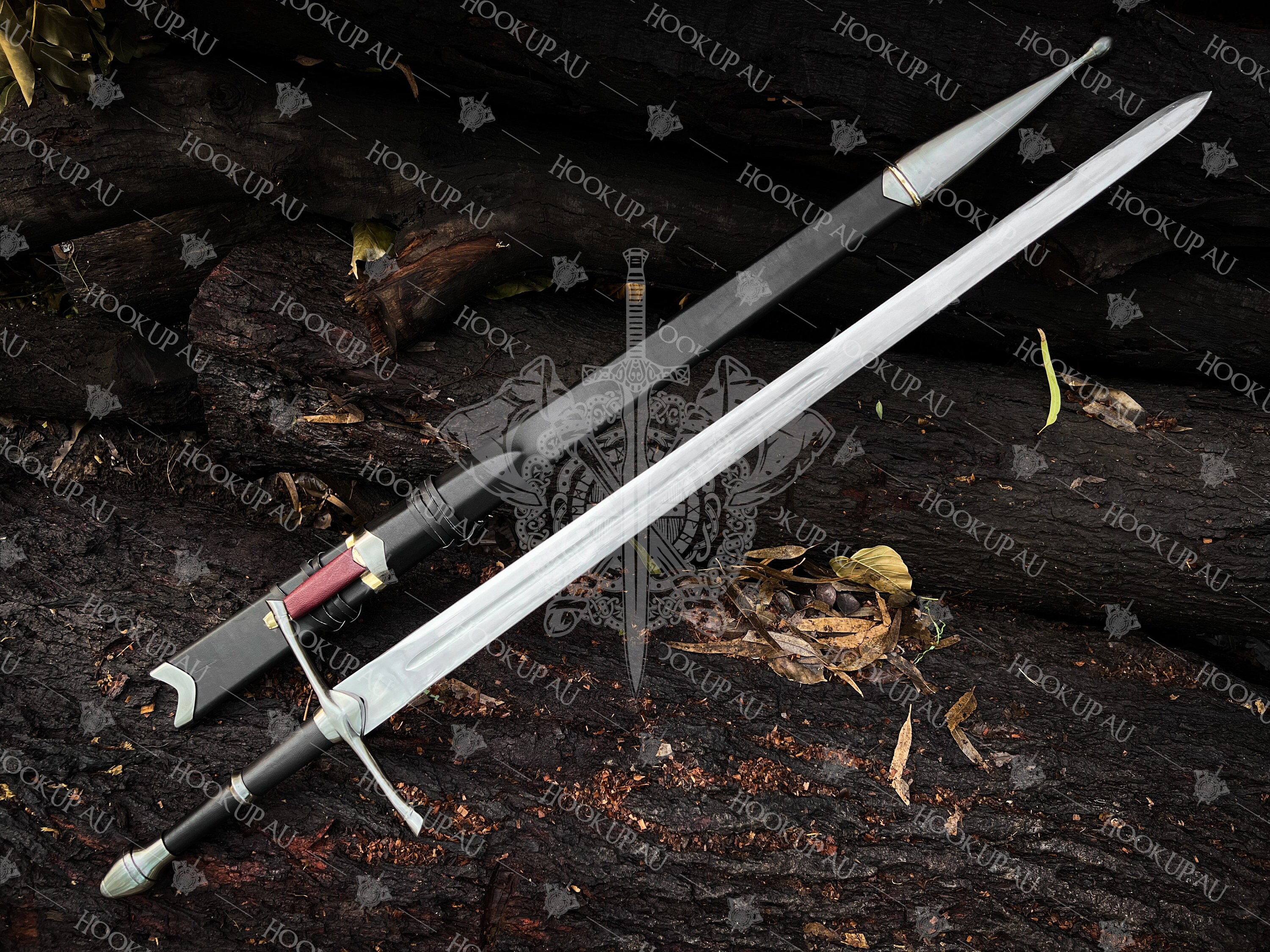 Monogram Sword, Custom Sword, Personalized Sword, Engraved Sword ...