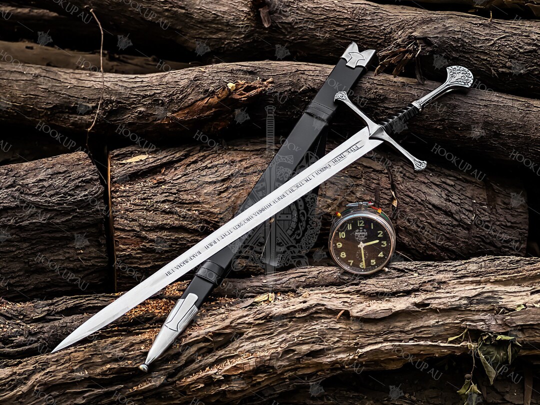 ANDURIL SWORD, Lords of the Ring King Aragorn Ranger's Replica Sword ...