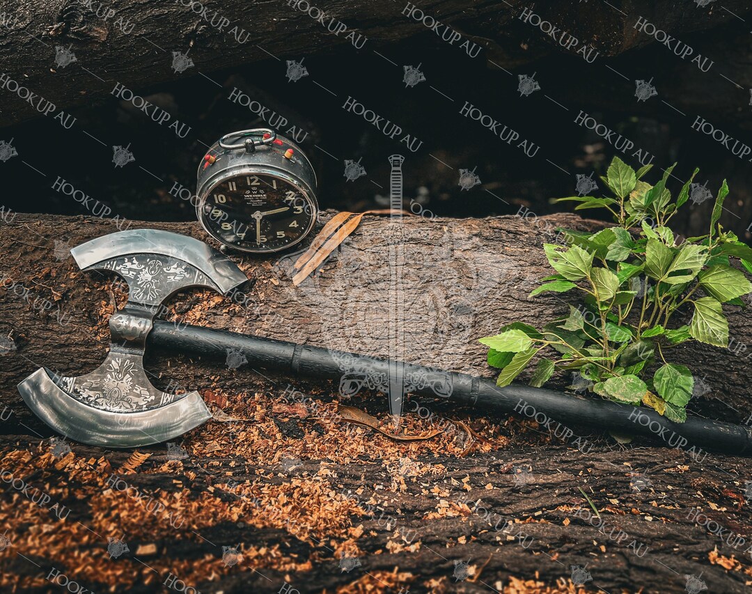 Christmas Gift, Double Edge Axe - VIKING AXE - Handmade Ragnar Axe ...