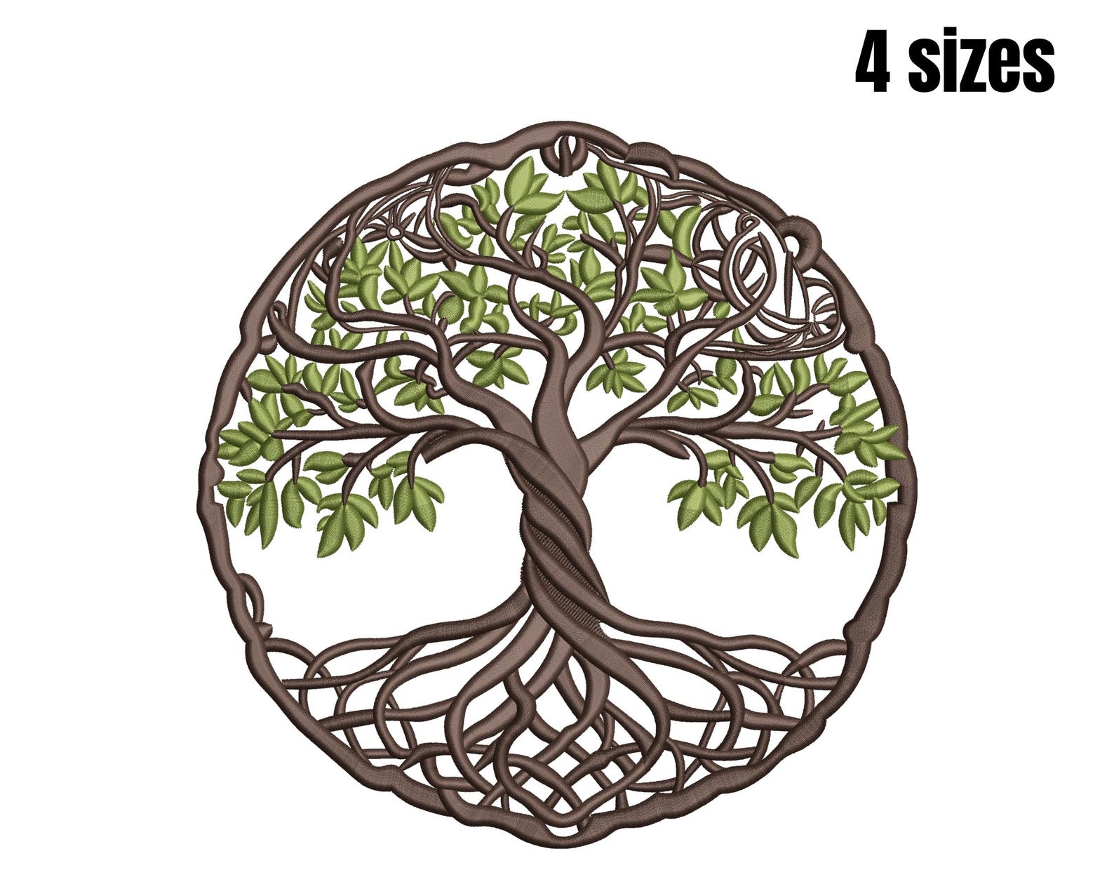Tree of Life Machine Embroidery Design - Tree of Life Embroidery Files ...