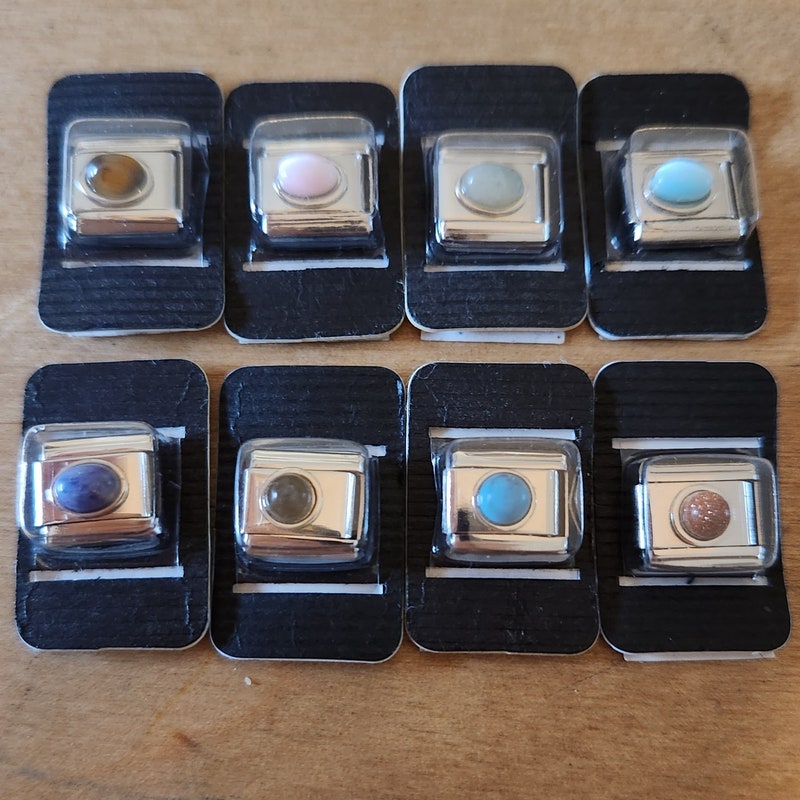 Italian Link Bracelet Charm - Etsy