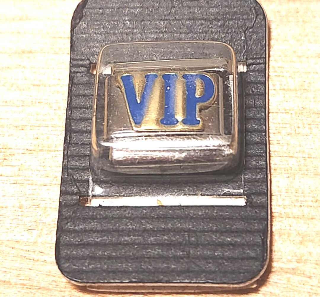 New Word VIP in Blue on Gold Background Very Important Person Italian ...