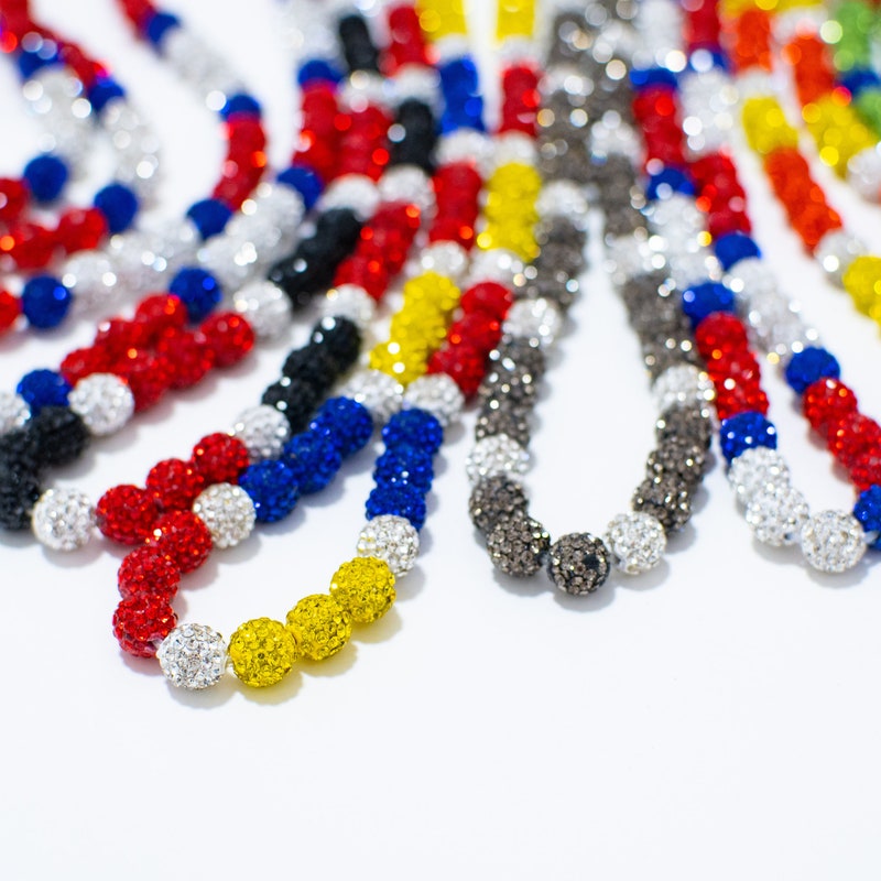 Baseball Beaded Necklace - Etsy