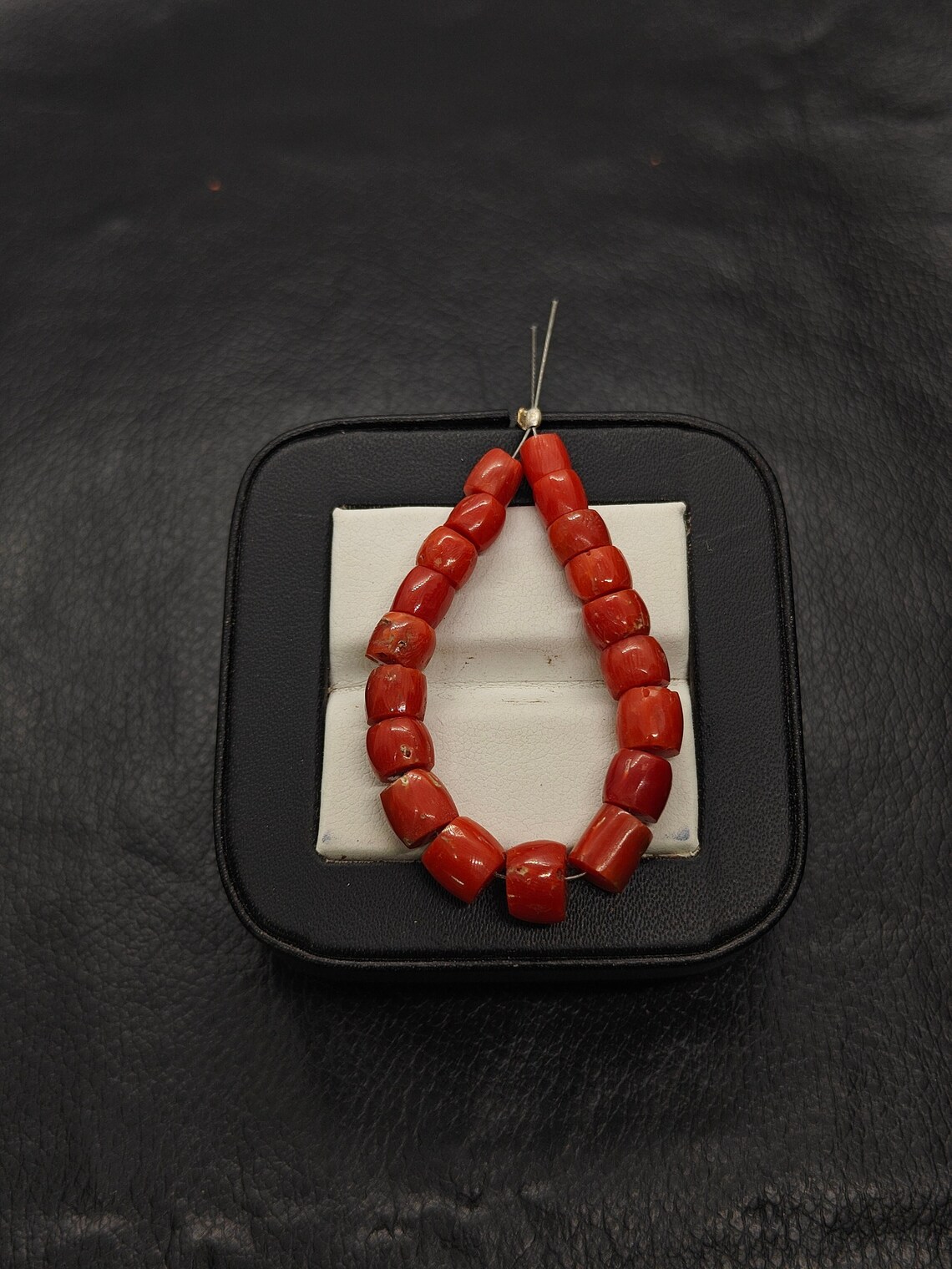 Expensive Deep Red Coral Beads-genuine Red Coral Rondelle Shape Beads ...