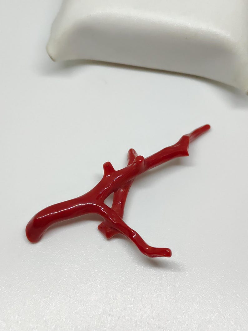 Vintage Oxblood Red Coral Branch, AAA Quality Jewelry Making - Etsy
