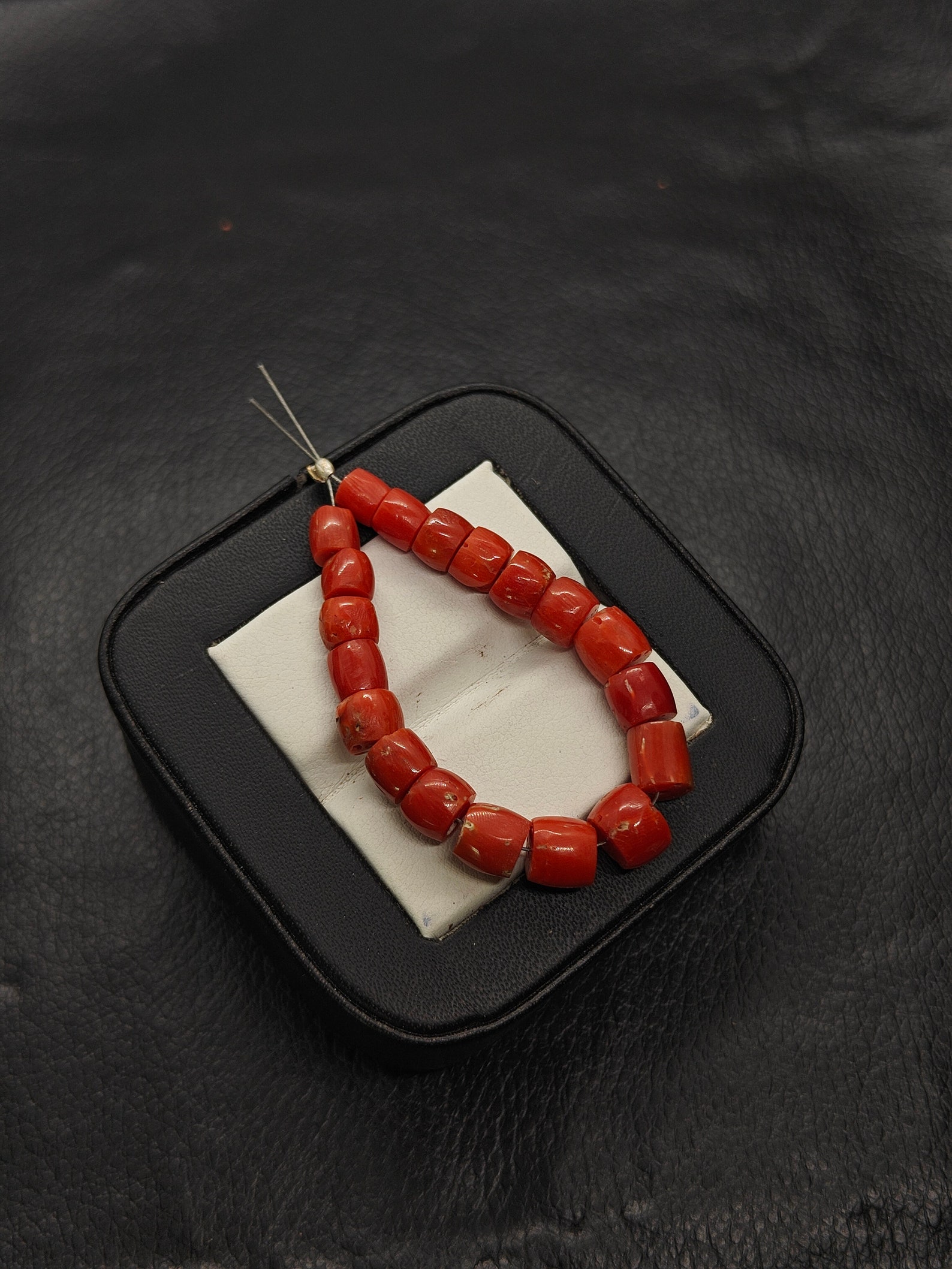 Expensive Deep Red Coral Beads-genuine Red Coral Rondelle Shape Beads ...