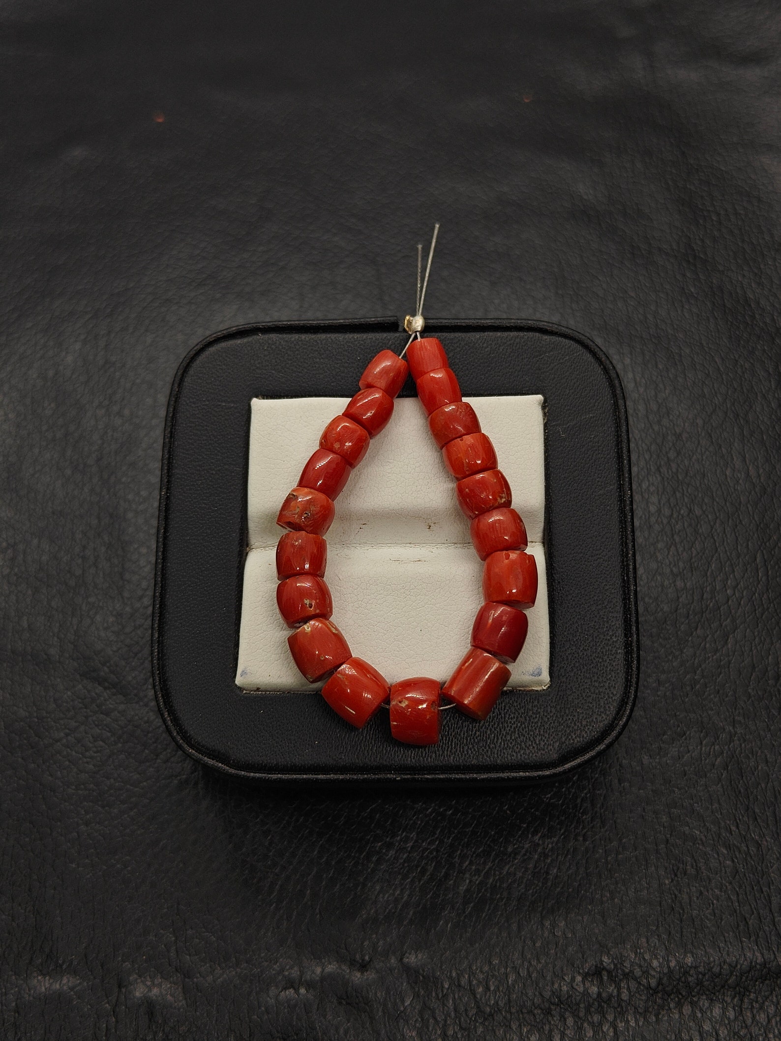 Expensive Deep Red Coral Beads-genuine Red Coral Rondelle Shape Beads ...