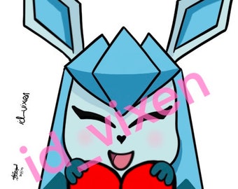 Glaceon Emote Bundle / Cute Pokemon Emotes for Twitch and Discord - Etsy