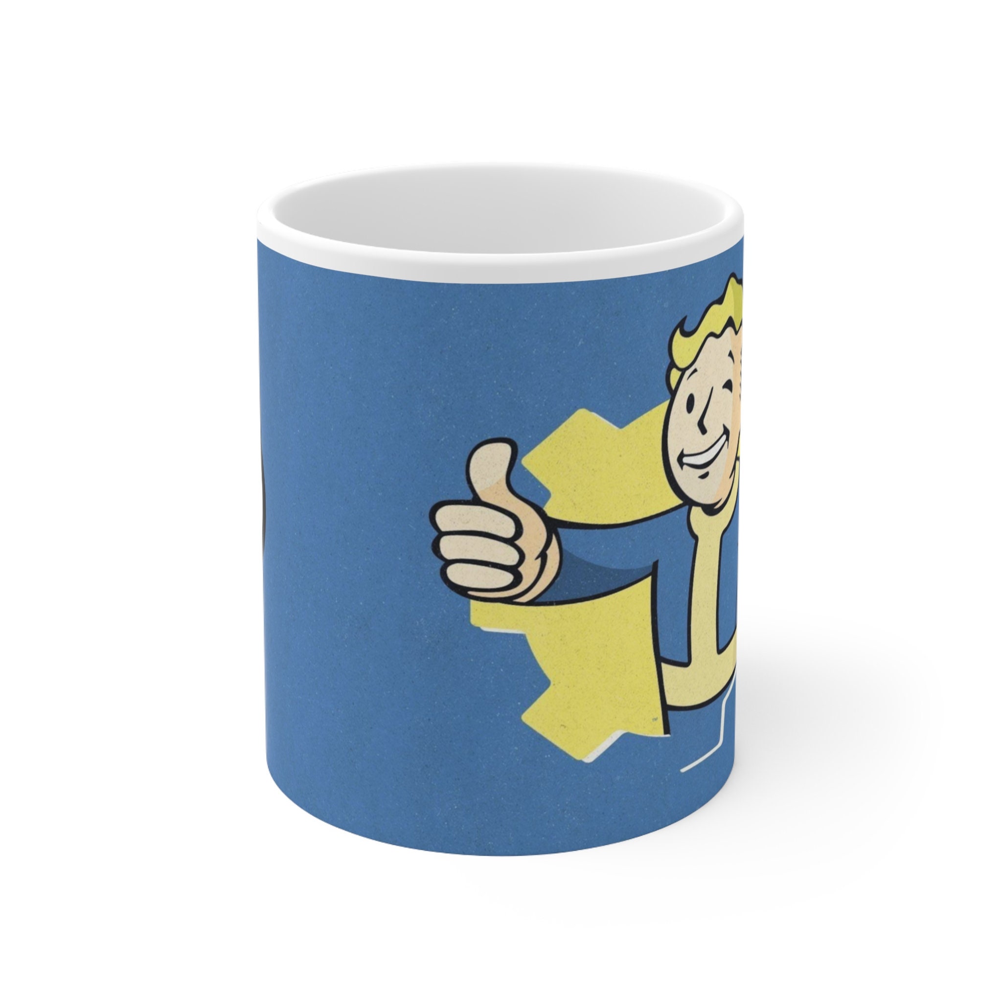 Fallout, Vault Boy, Coffee Cup 11oz, Coffee Cup, Fallout Vault Boy ...