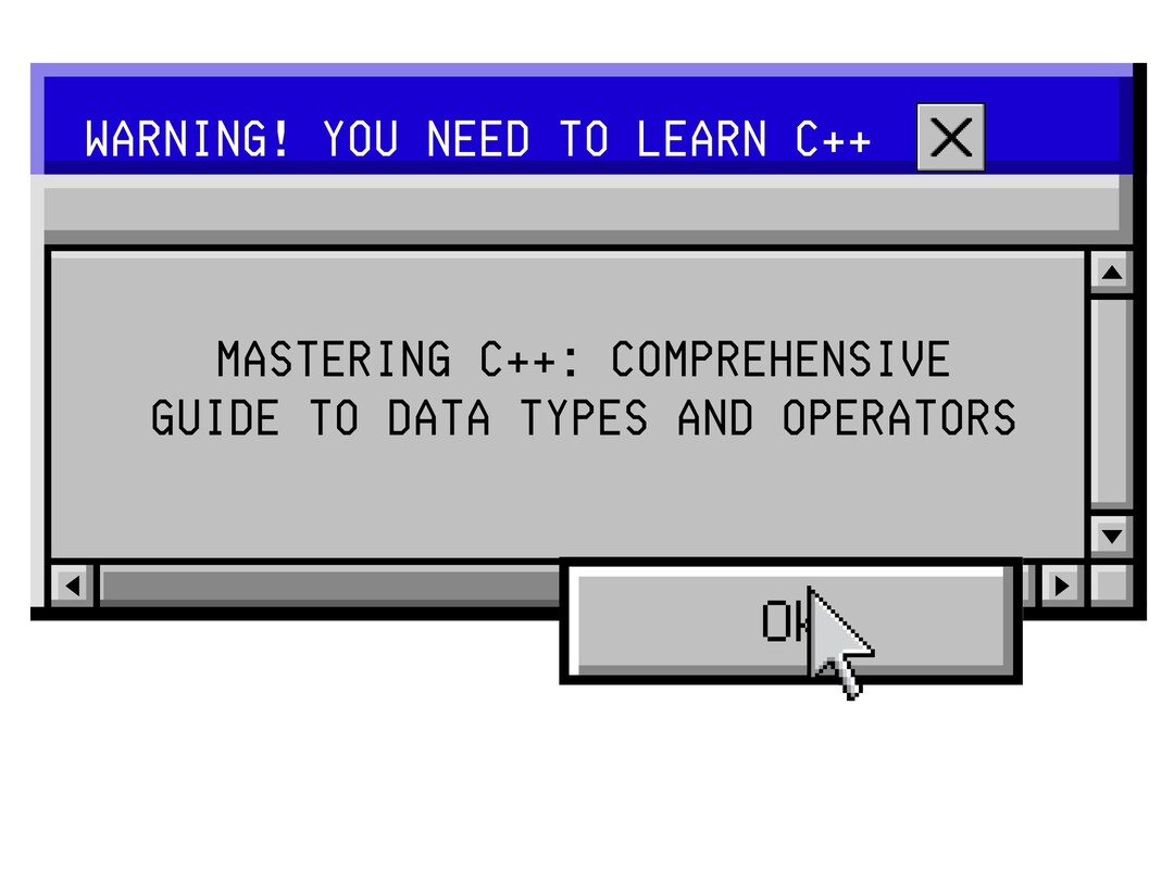 Mastering C Comprehensive Guide To Data Types And Operators Etsy