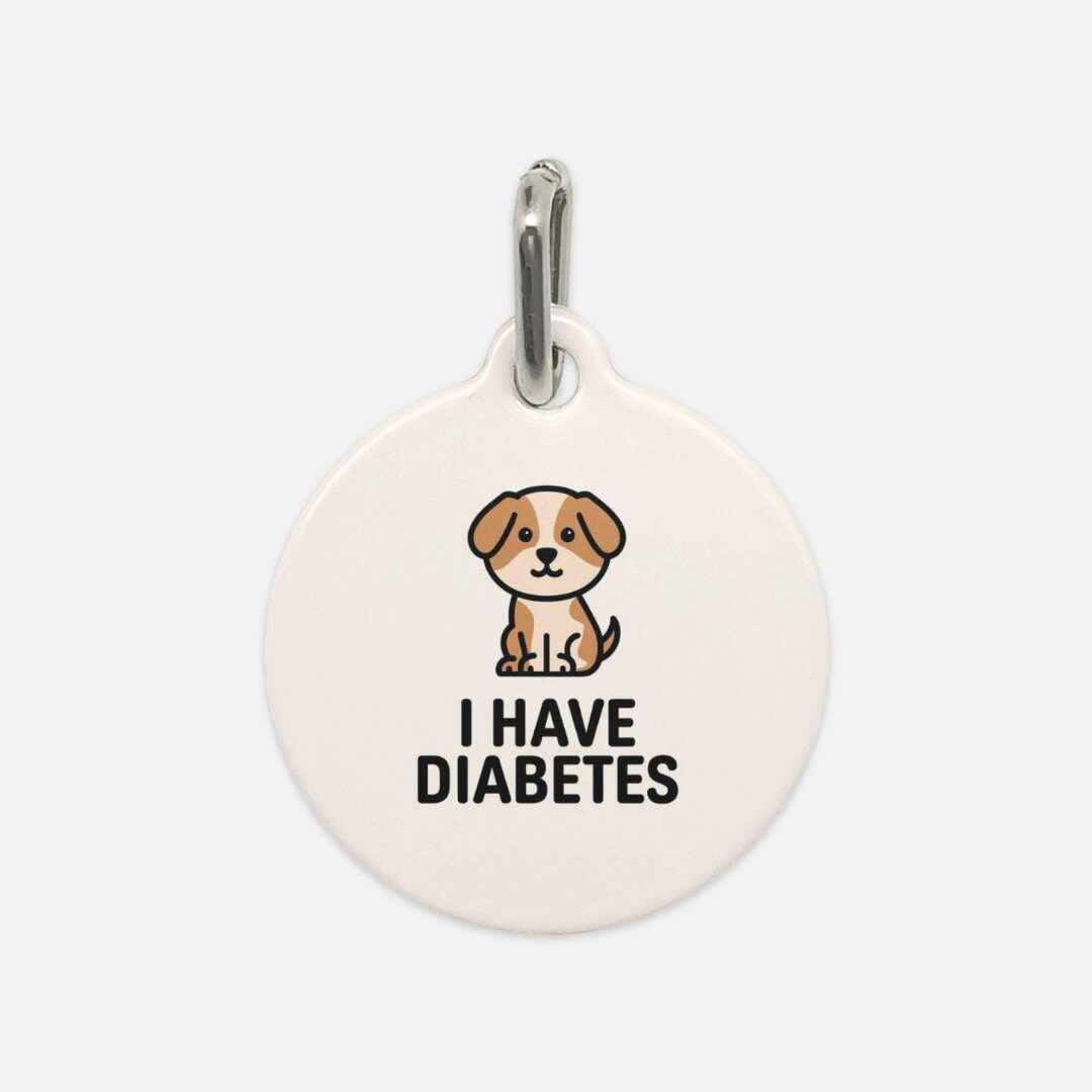 Medical Alert Dog Tag for Special Needs Dogs, Personalized Dog Tag for ...