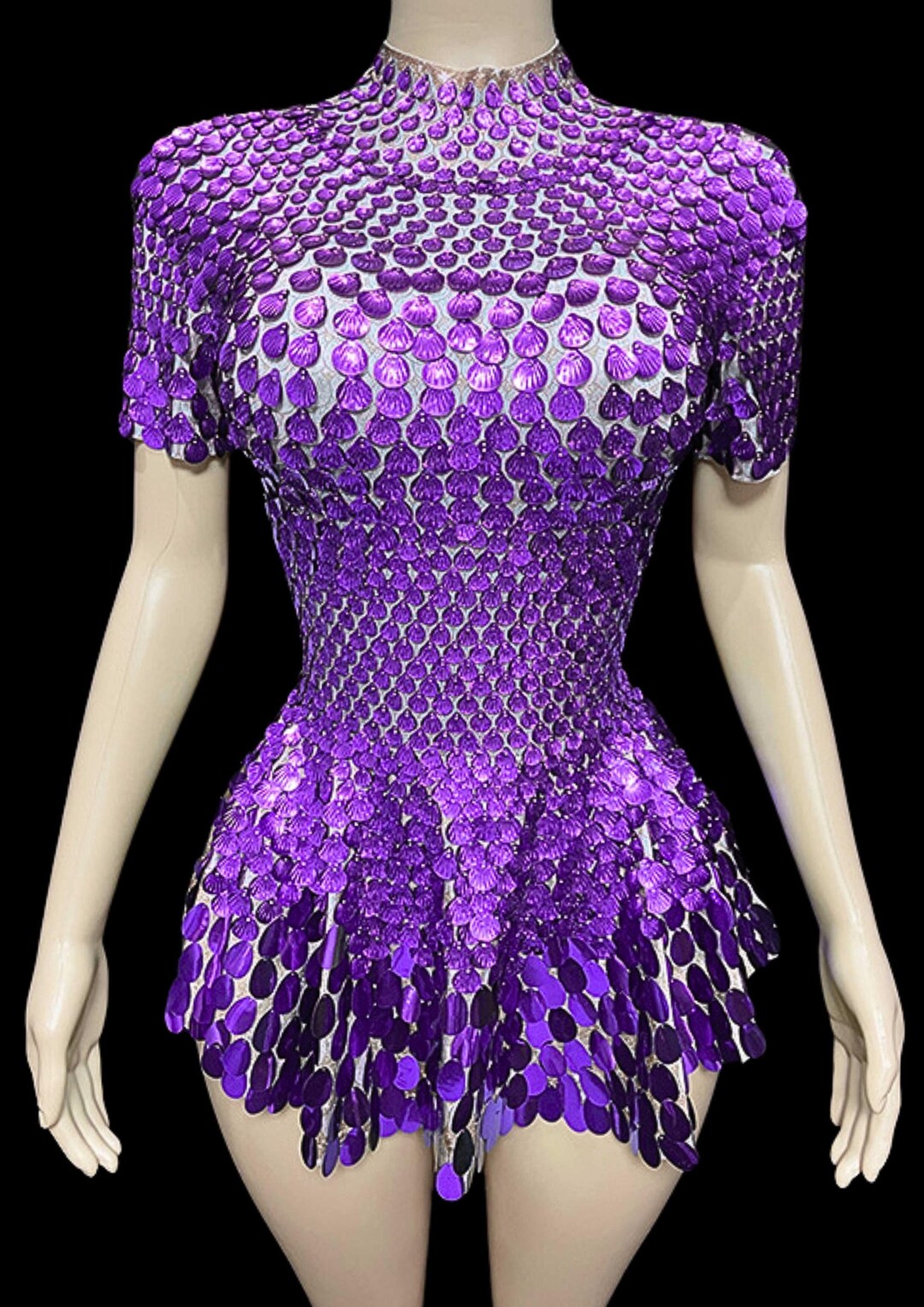 Mini Dress: Esme / Sequin Dress / Mermaid Dress / Birthday Outfit ...