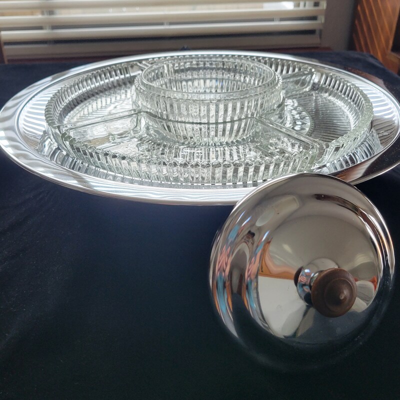 Kromex Serving Tray - Etsy