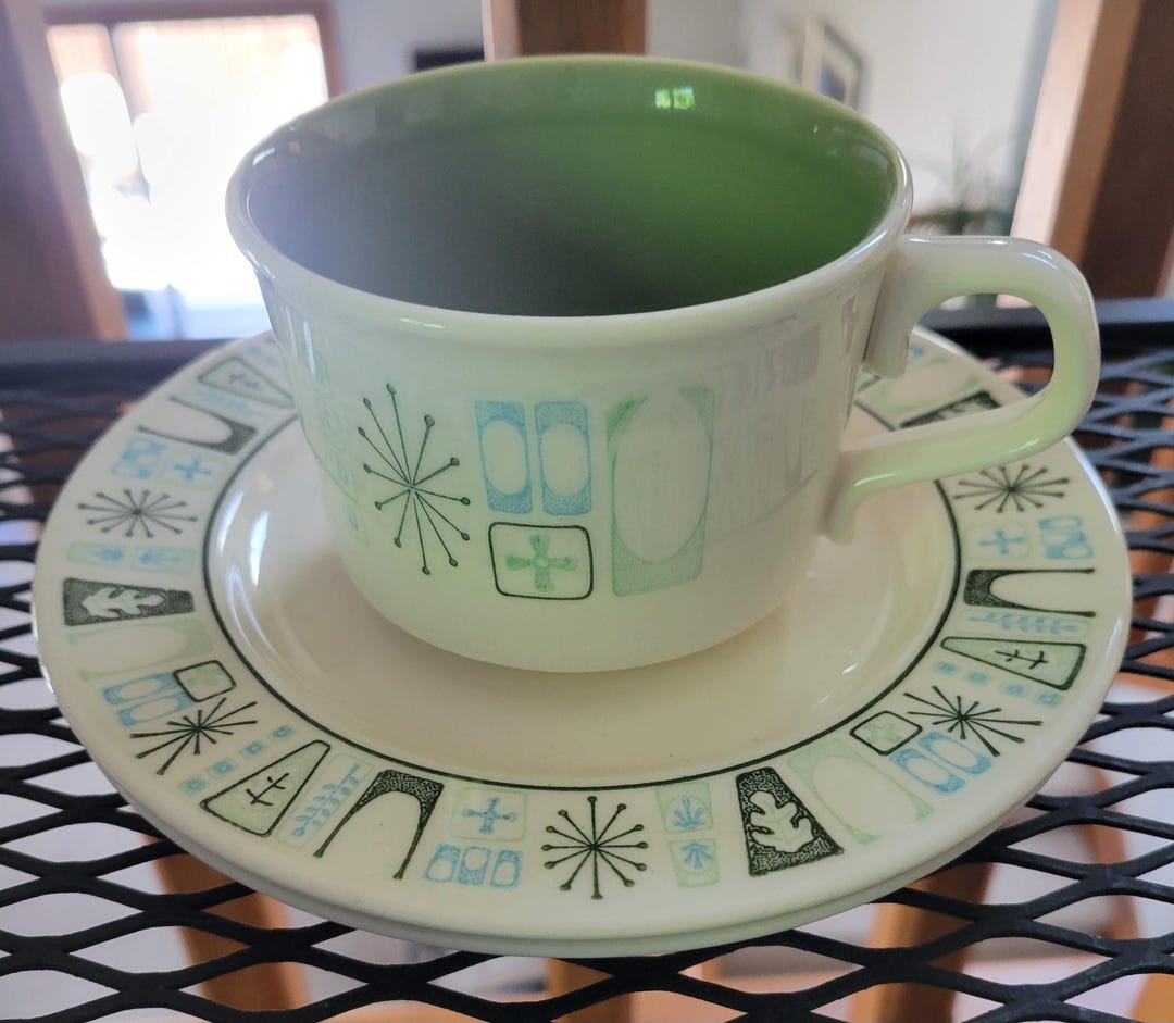 Taylor Smith Cathay/taylorstone/ Atomic Dinnerware/starburst Bommerang ...