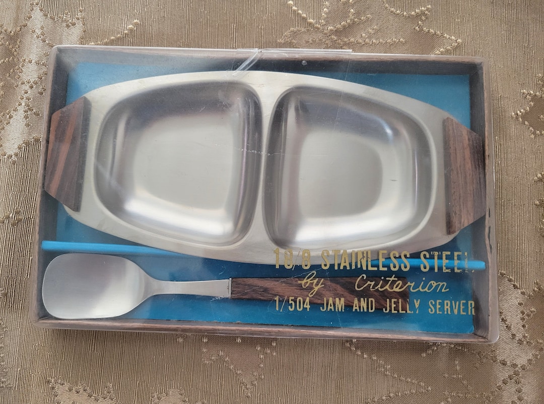 Stainless Jam & Jelly Server - Etsy