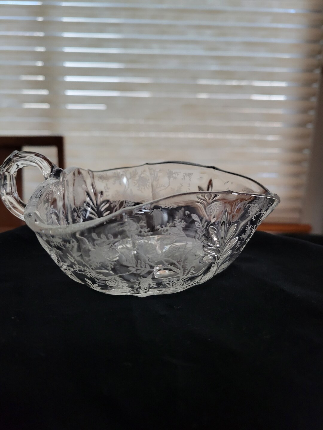 Fostoria Glass Company Navarre Pattern Nappy Bowl - Etsy