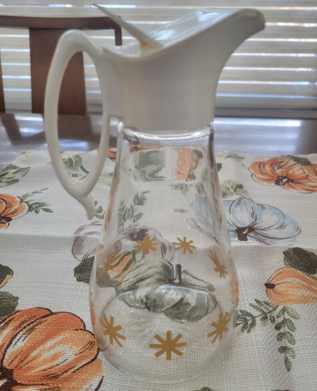 Retro Diner Maple Syrup Pitcher Atomic Gold Stars - Etsy