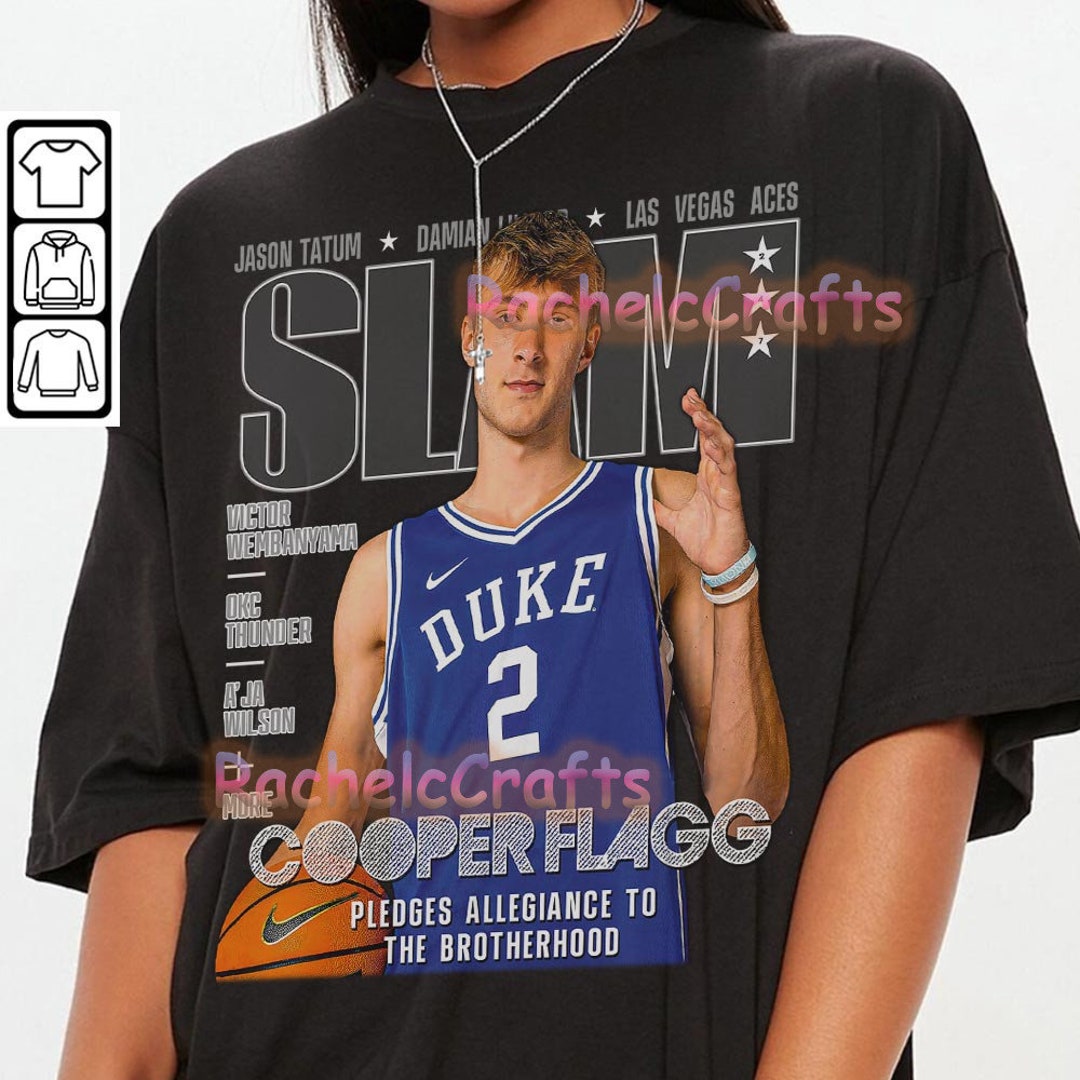 Cooper Flagg Duke Basketball Shirt Blue Devils Basketball - Etsy