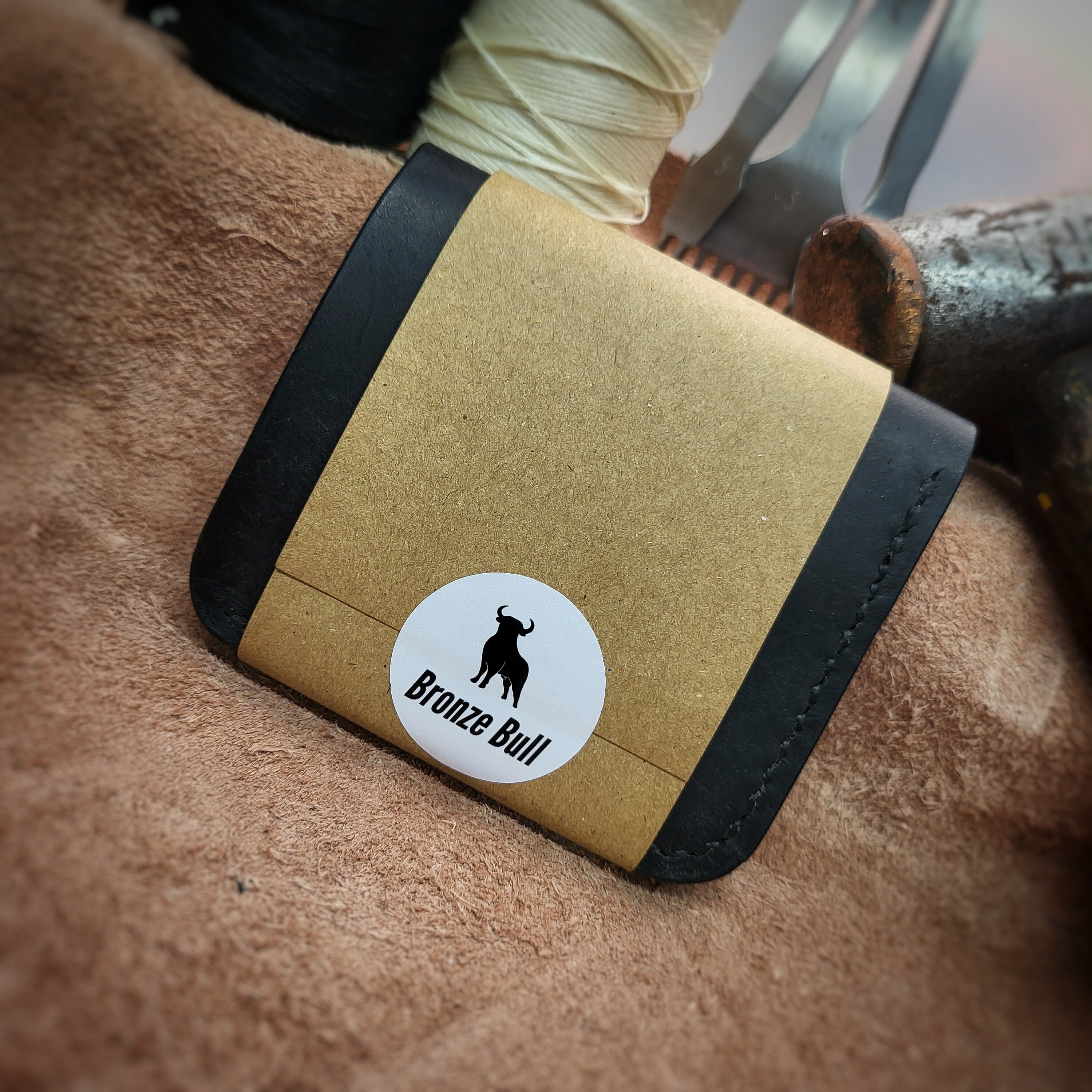 Handcrafted Italian Leather Wallet - Rustic Design With 6 Card Pockets ...