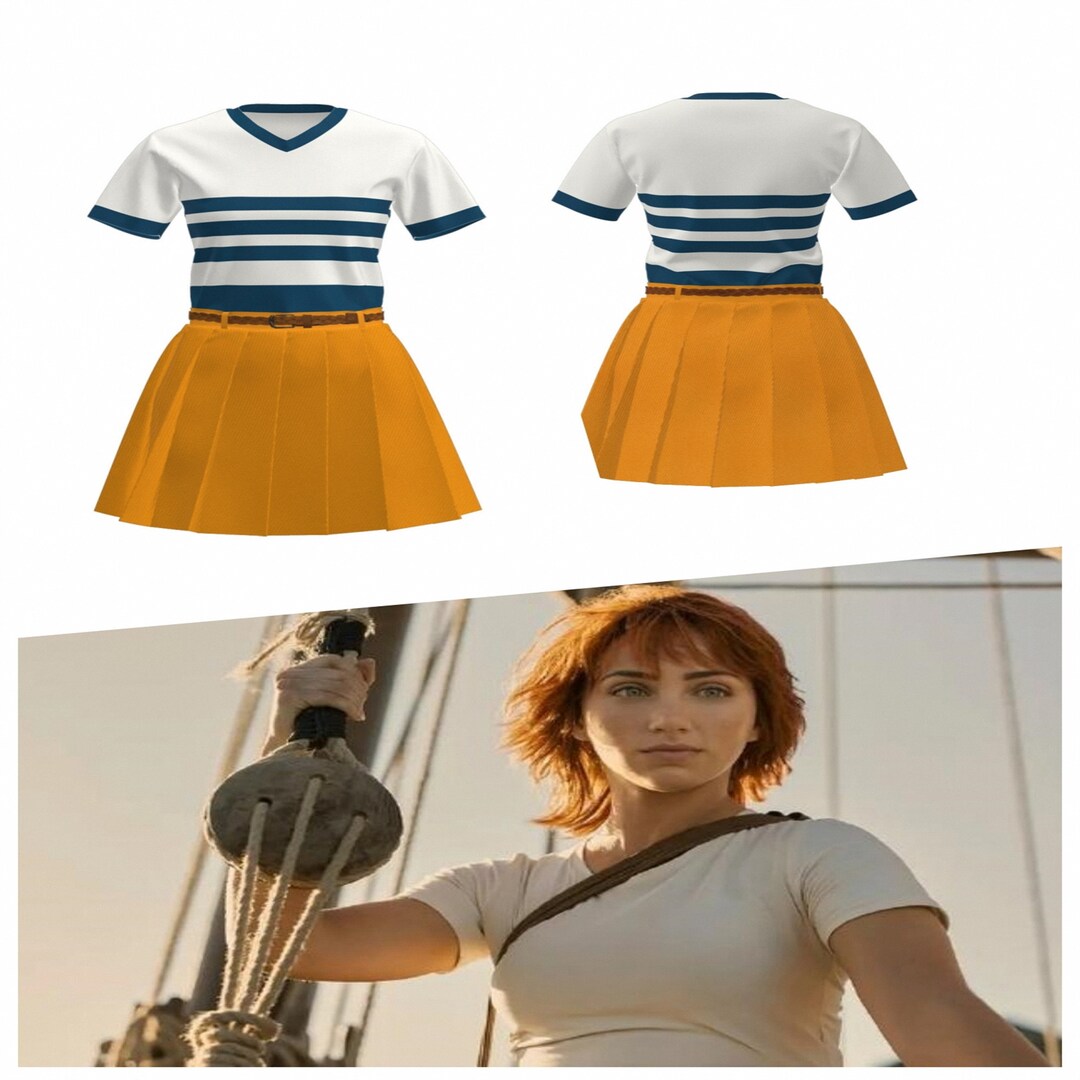 Movie Real-life Nami Cosplay Costume Adult Shirt Suits - Etsy