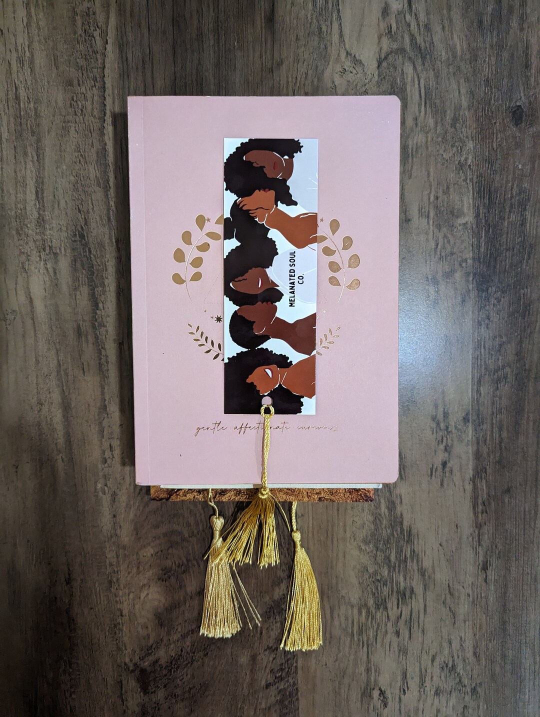 African American Woman Bookmark, Beautiful Abstract Marker With Courage ...