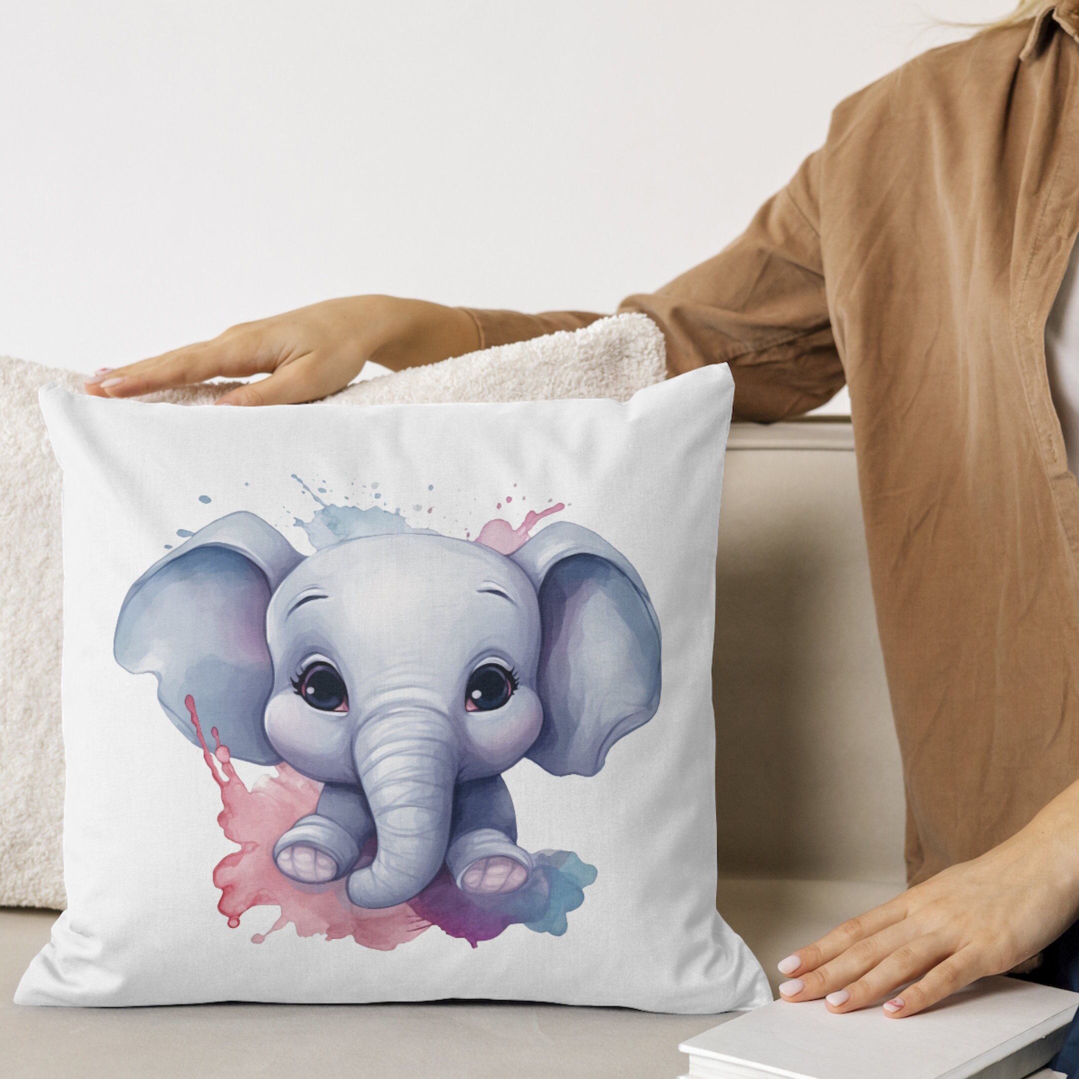 Cute Baby Elephant, Transparent Png File, Downloadable Image, High ...