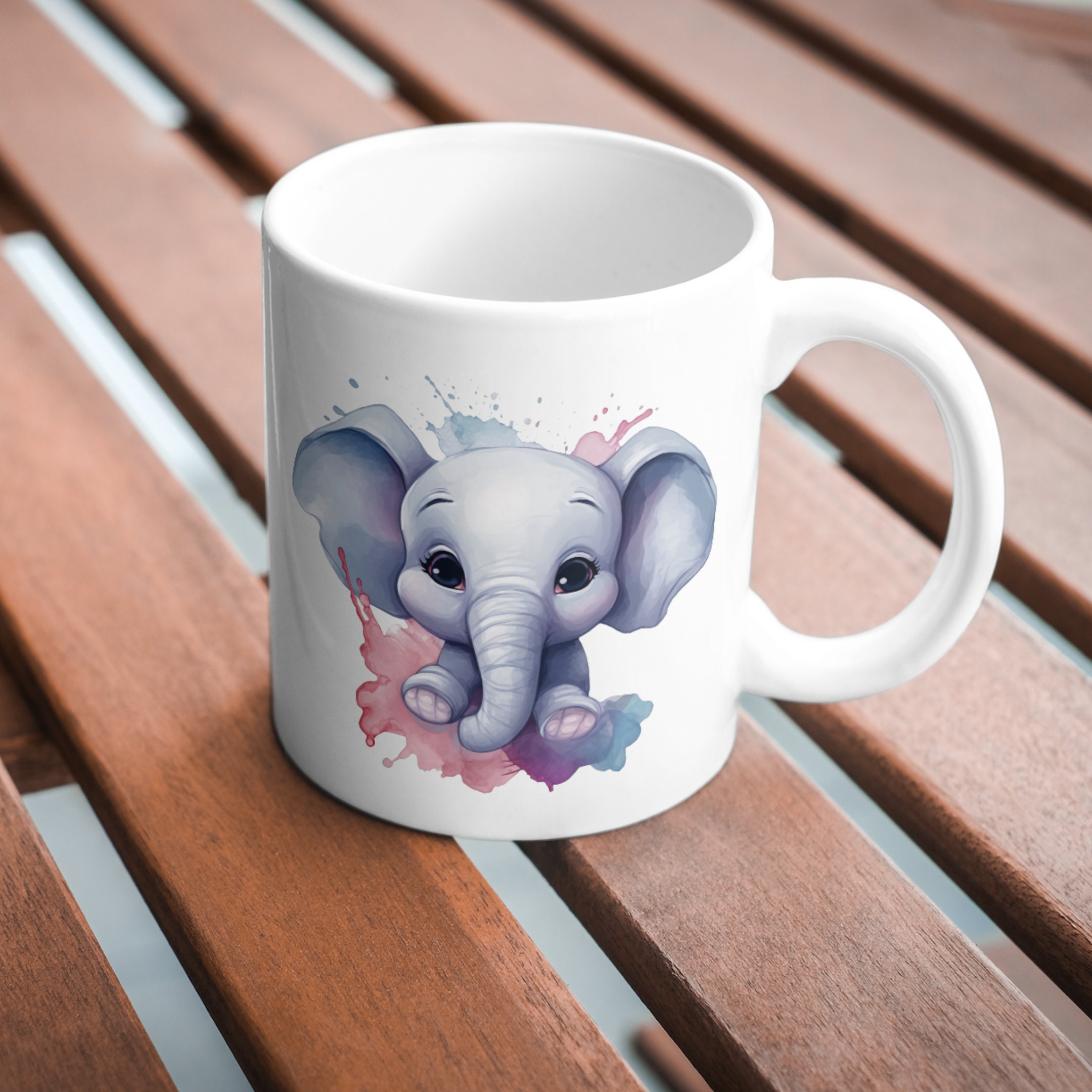Cute Baby Elephant, Transparent Png File, Downloadable Image, High ...