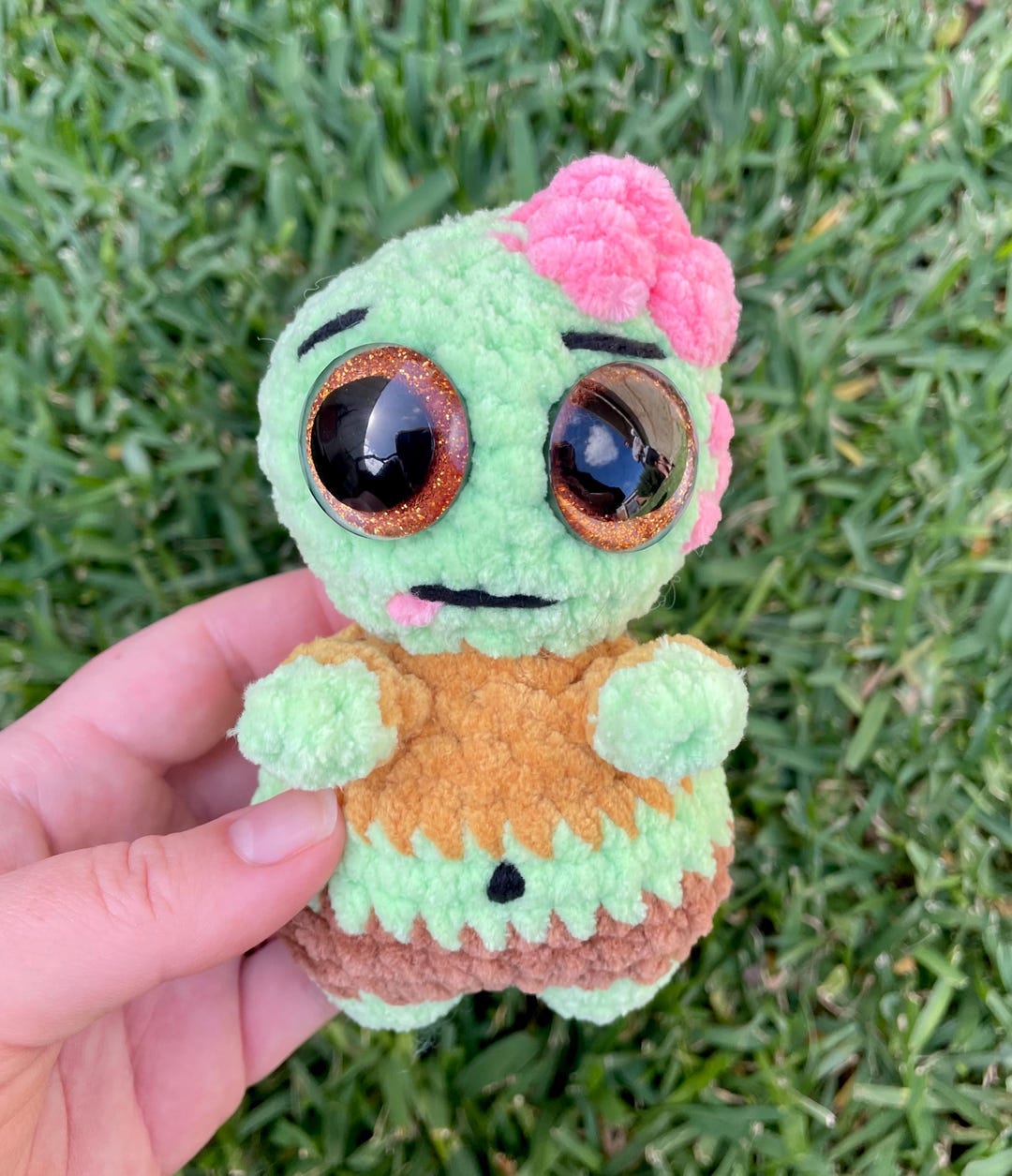 Crochet Pattern - Dexter the Zombie - Etsy