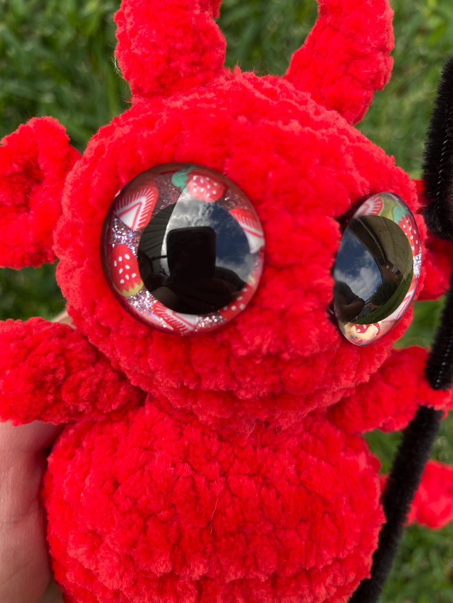 Fragaria the Strawberry Devil *CROCHET PATTERN ONLY* - Etsy