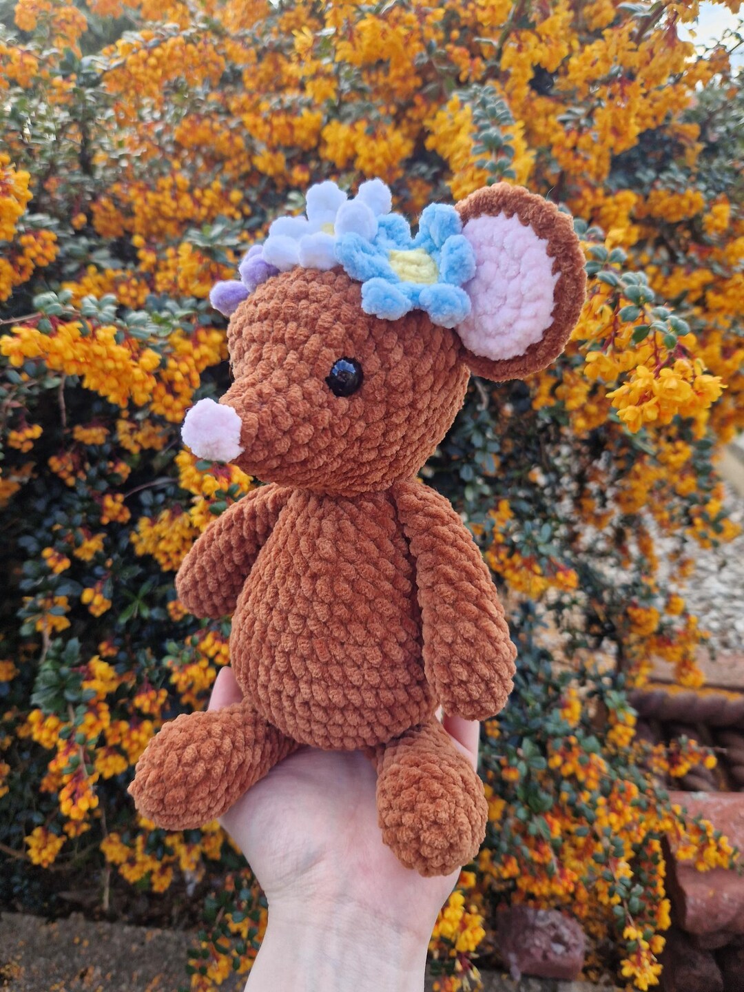 Mabel the Meadow Mouse Crochet Pattern - Etsy