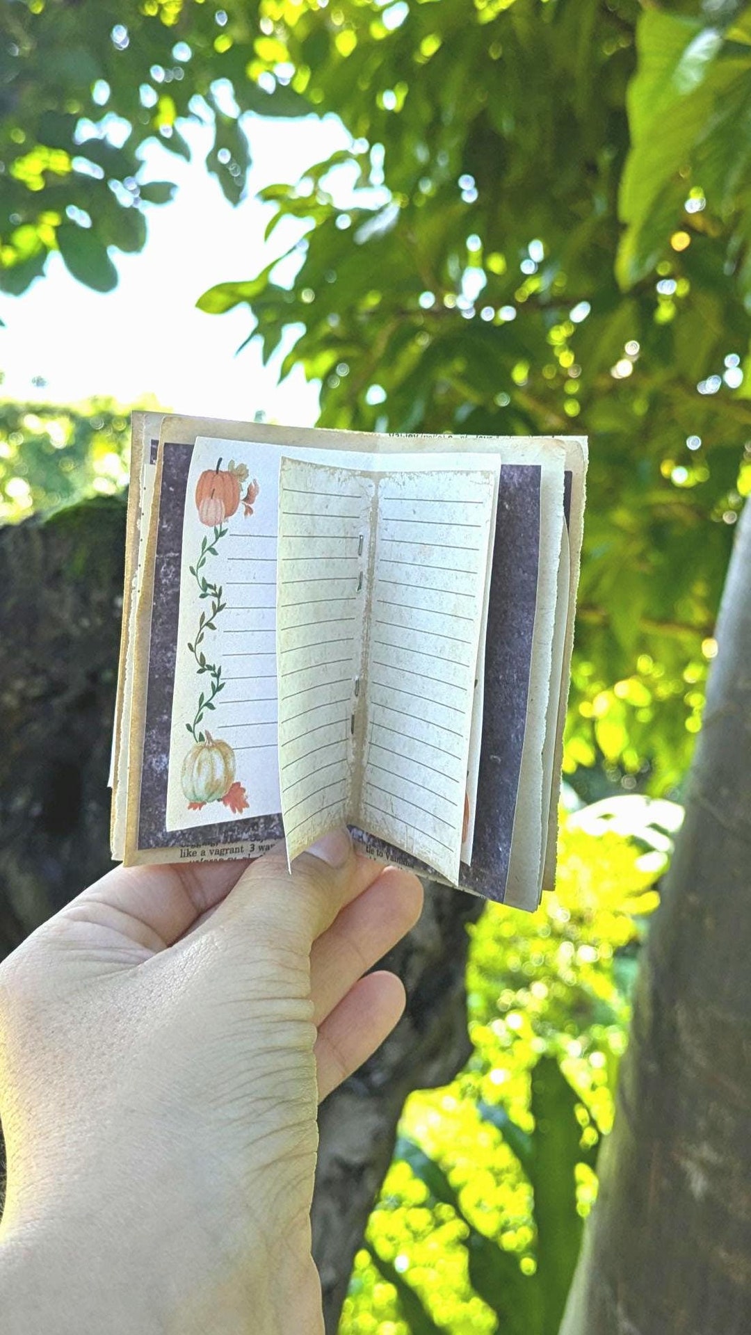 Lined & Blank Journal Pages, Junk Journal Kit, Neutral Autumn Paper ...