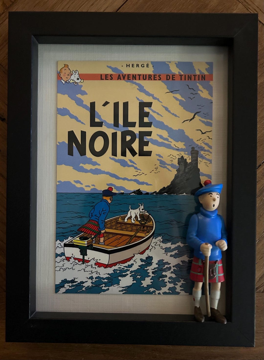 Tintin Frame From the Black Island - Etsy