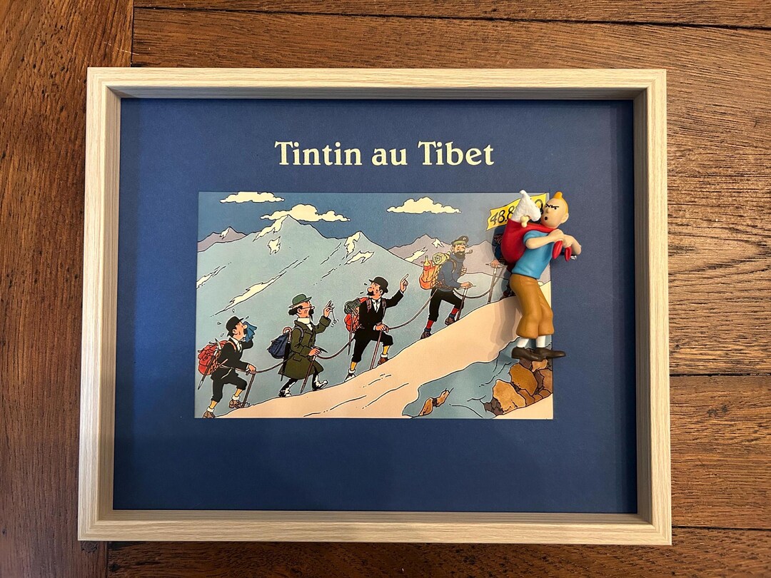 Tintin Frame - Etsy