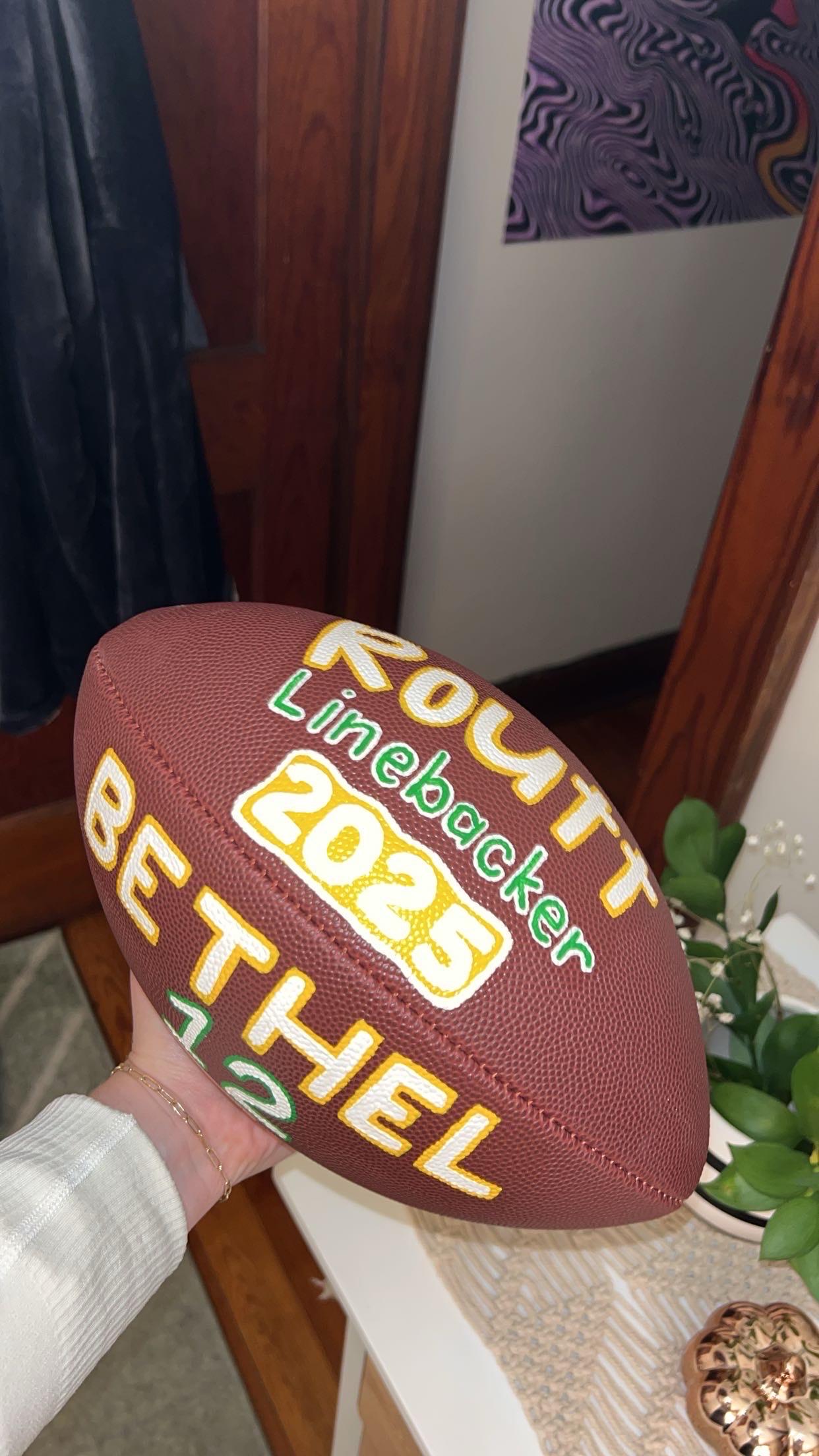 Customized Painted Sports Footballs - Etsy